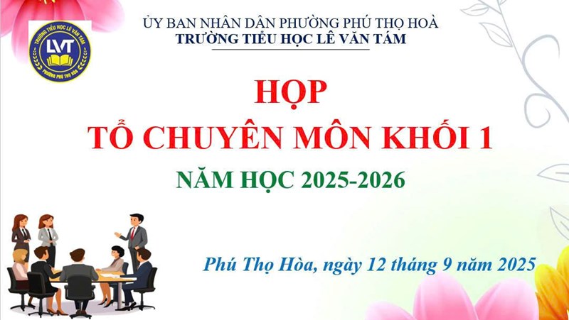 TRƯỜNG TIỂU HỌC LÊ VĂN TÁM